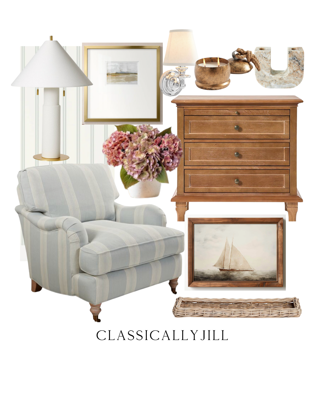 New Room Designs! Classic Living Room and Bedroom Decor Coastal ...