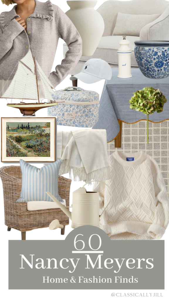 Nancy Meyers Aesthetic Home & Fashion Finds to Achieve a Classic ...